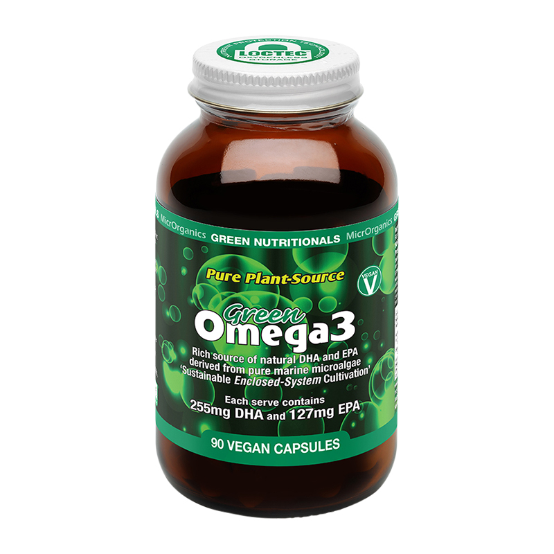 Green Nutritionals Green Omega3 90 Capsules | WholeLife