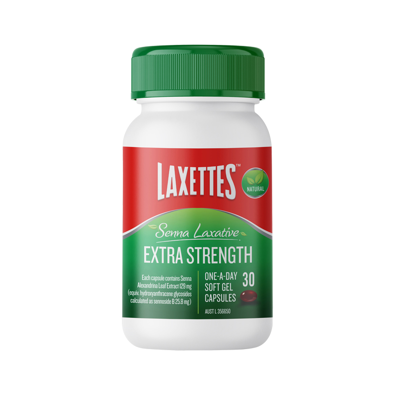 Laxative Extra Strength Soft-Gel Capsules 30Pk | WholeLife