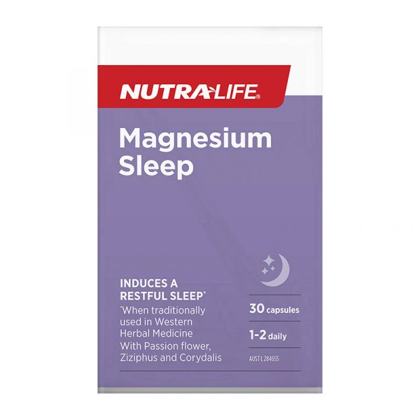 Magnesium Sleep 30 Capsules | WholeLife