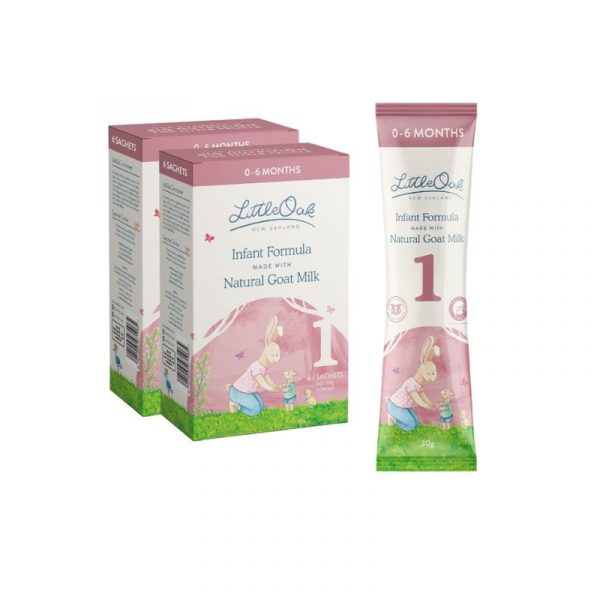 Natural Goat Milk Infant Formula Stage 1 6 Sachets | WholeLife