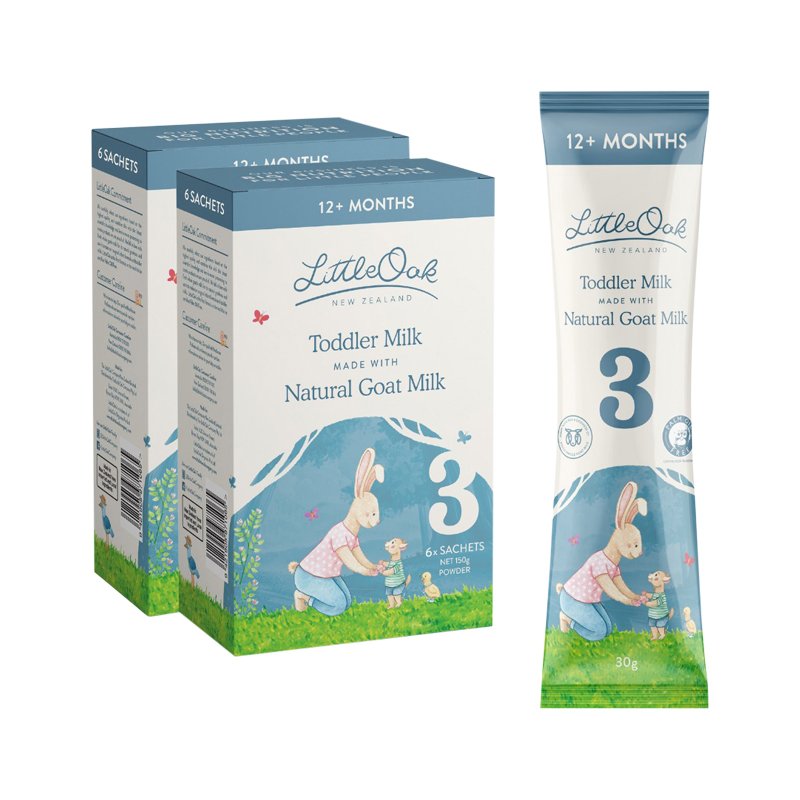 Natural Goat Milk Toddler Formula Stage 3 6 Sachets | WholeLife