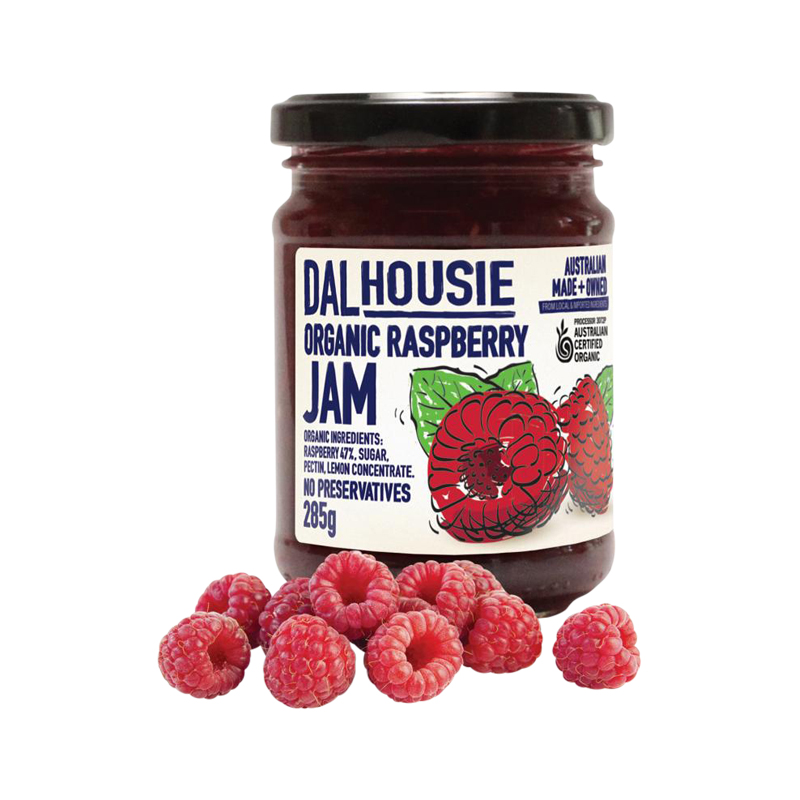 Organic Raspberry Jam 285g | WholeLife