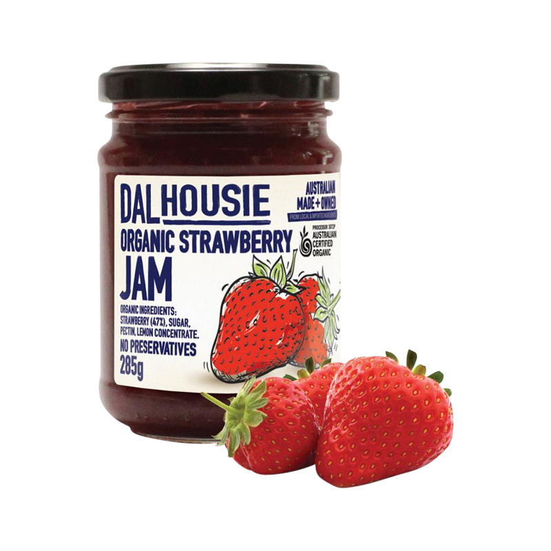 Organic Strawberry Jam 285g | WholeLife