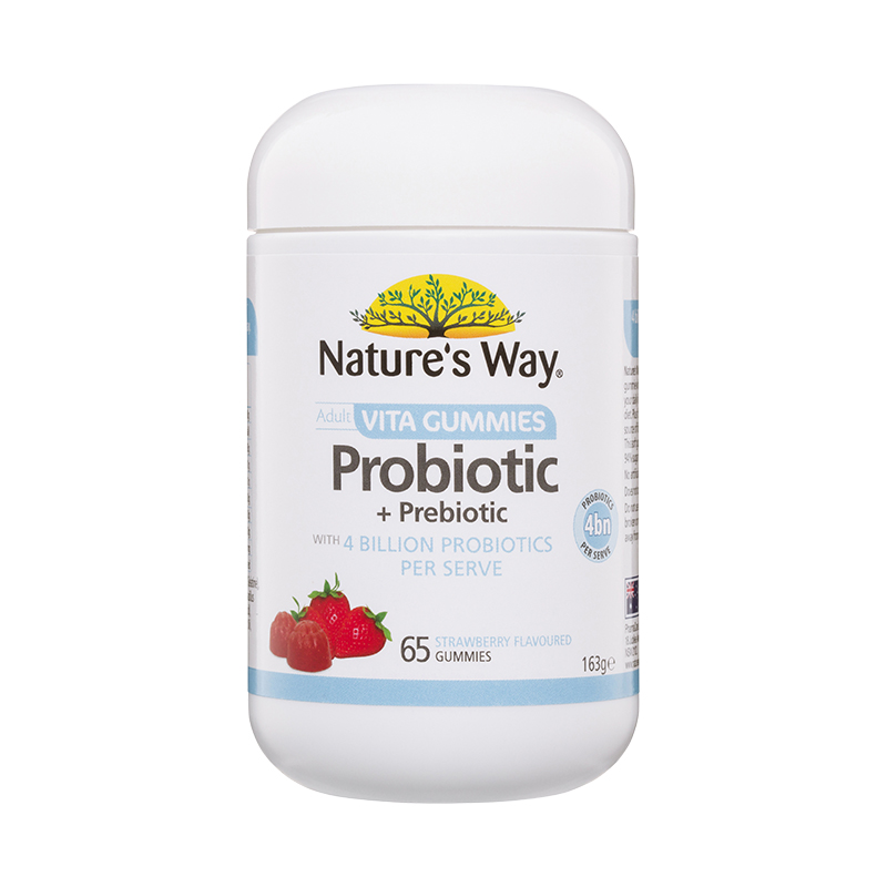 Adult Vita Gummies Probiotic + Prebiotic 4 Billion 65 Pastilles | WholeLife
