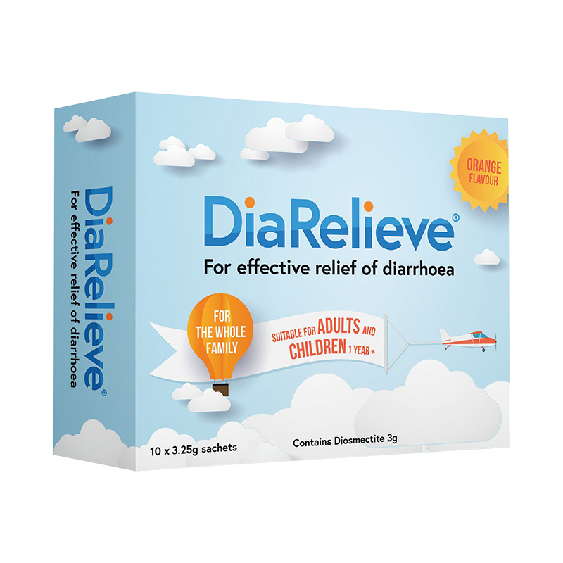 Diarelieve 10 x 3.25g Sachets | WholeLife