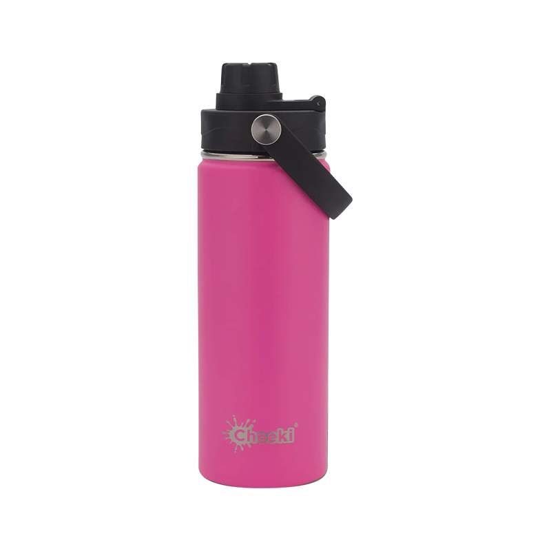 Cheeki Insulated Adventure Bottle Magenta 600ml | WholeLife