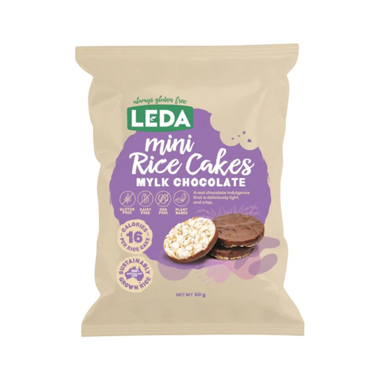 Mini Rice Cakes Mylk Chocolate 60g | WholeLife