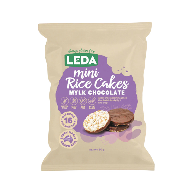 Mini Rice Cakes Mylk Chocolate 60g | WholeLife