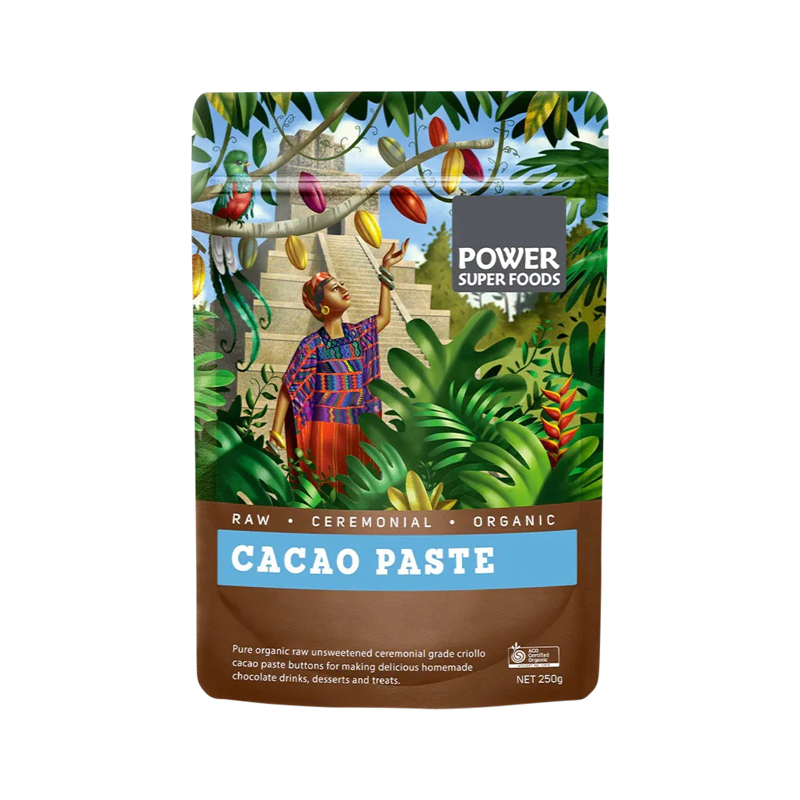 Cacao Paste Raw Buttons 250g | WholeLife