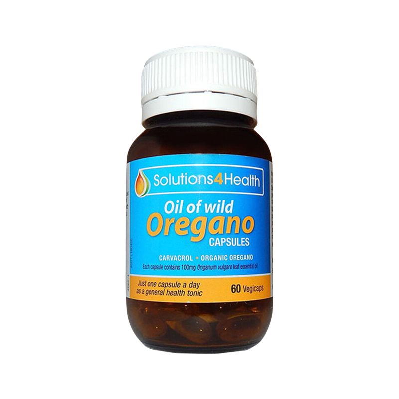 Oil Of Wild Oregano 60 Capsules | WholeLife
