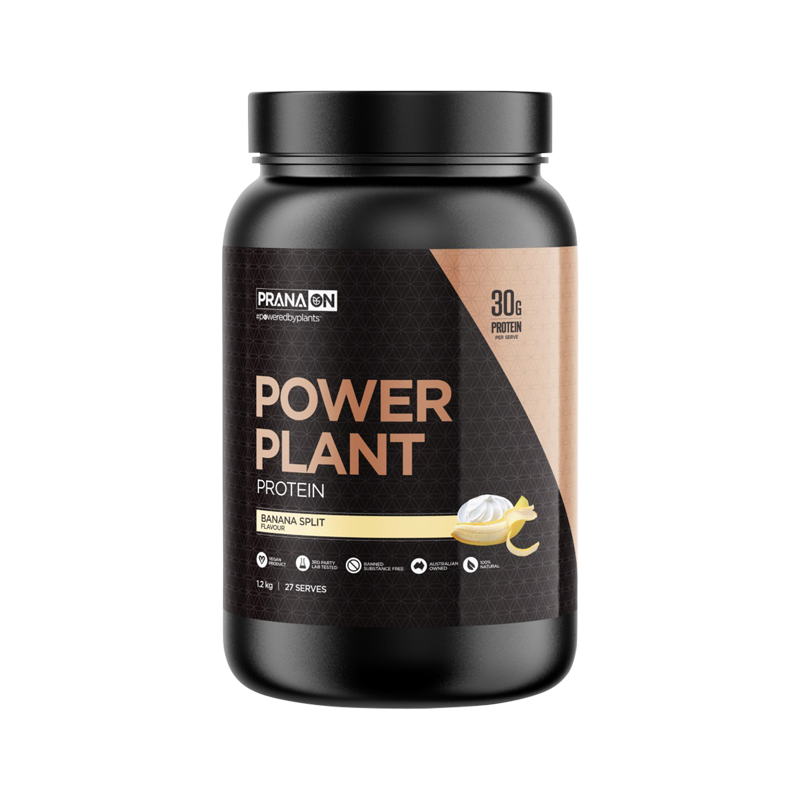 Power Plant Protein Banana Split 1.2kg | WholeLife