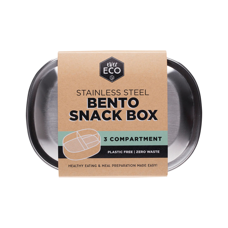Stainless Steel Bento Snack Box 1 Compartment | WholeLife