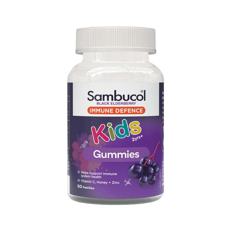 Immune Defence Kids 2yrs+ Gummies 50 Pastilles | WholeLife