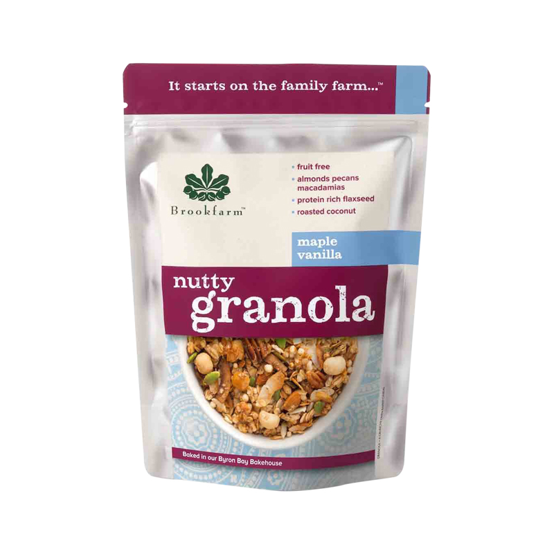 Nutty Granola Maple & Vanilla 450g | WholeLife