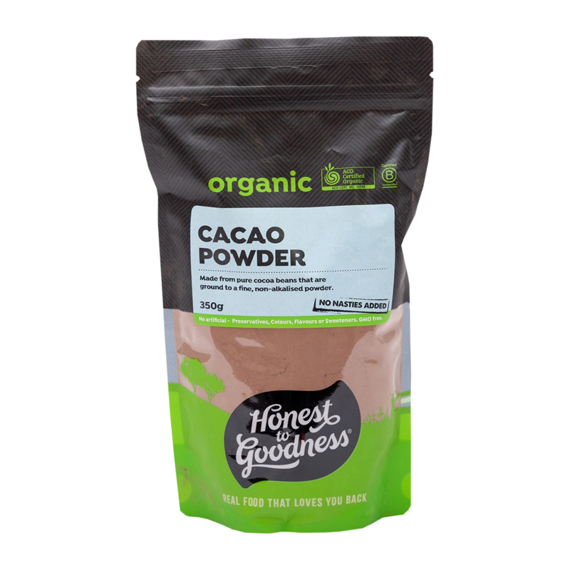 Organic Cacao Powder 350g | WholeLife