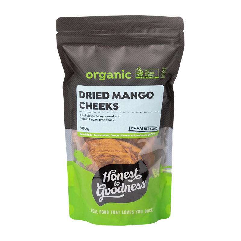 Organic Dried Mango Cheeks 300g | WholeLife