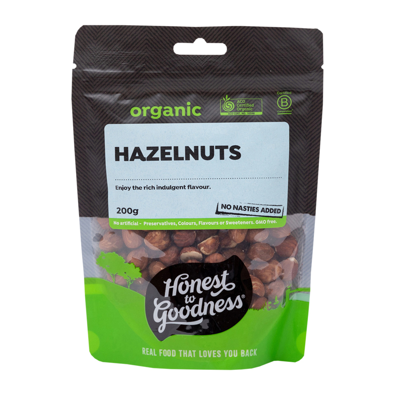 Organic Hazelnuts 200g | WholeLife