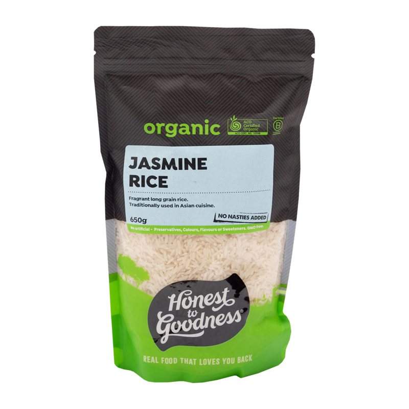 Organic Jasmine Rice 650g | WholeLife