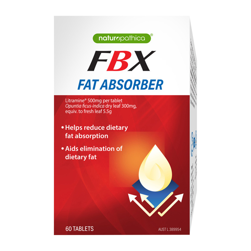 FBX Fat Absorber 60 Tablets | WholeLife