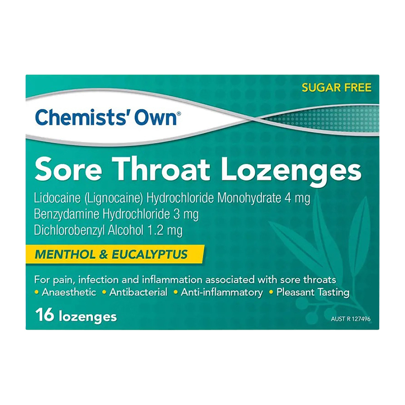 Lozenge Eucalyptus & Menthol 16 Pack | WholeLife