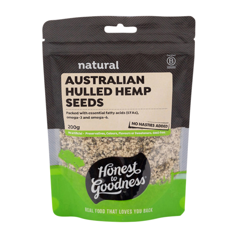Australian Hulled Hemp Seeds 200g | WholeLife