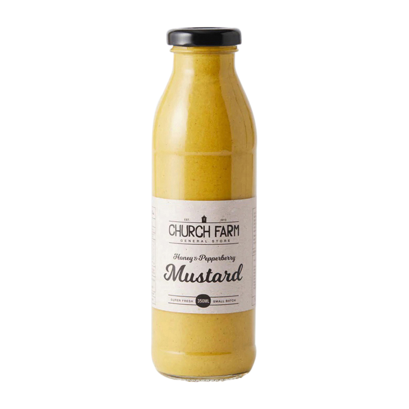 Honey & Pepperberry Mustard 350ml | WholeLife