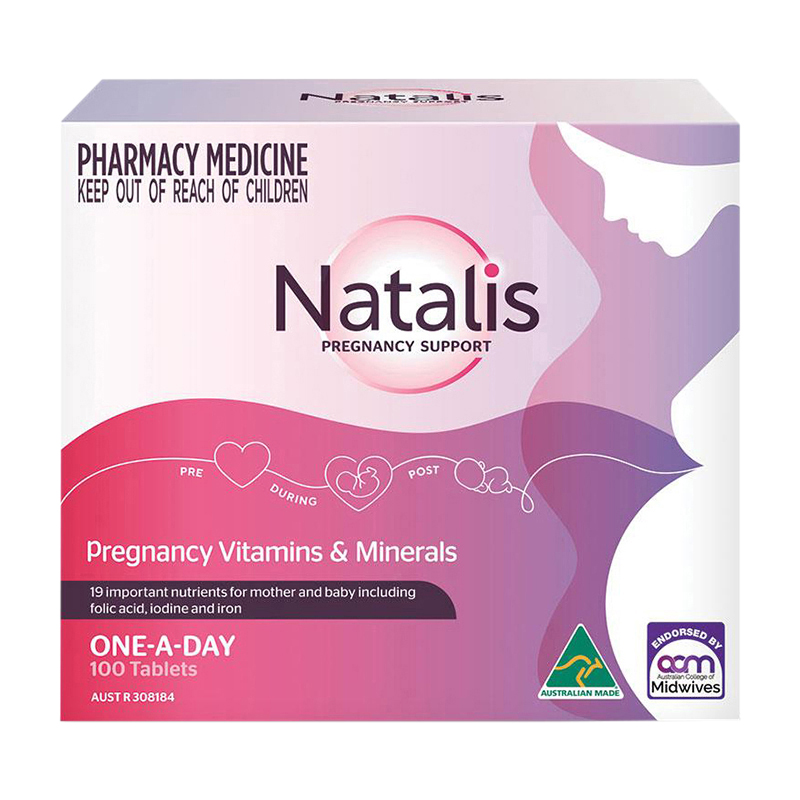 Pregnancy Support 100 Tablets | WholeLife