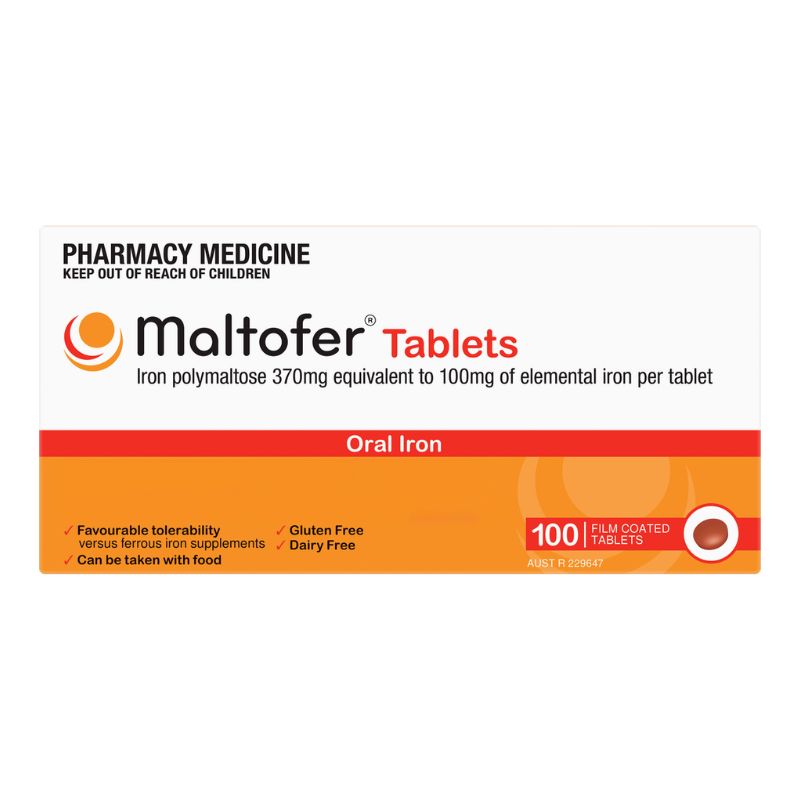 Oral Iron 100 Tablets | WholeLife