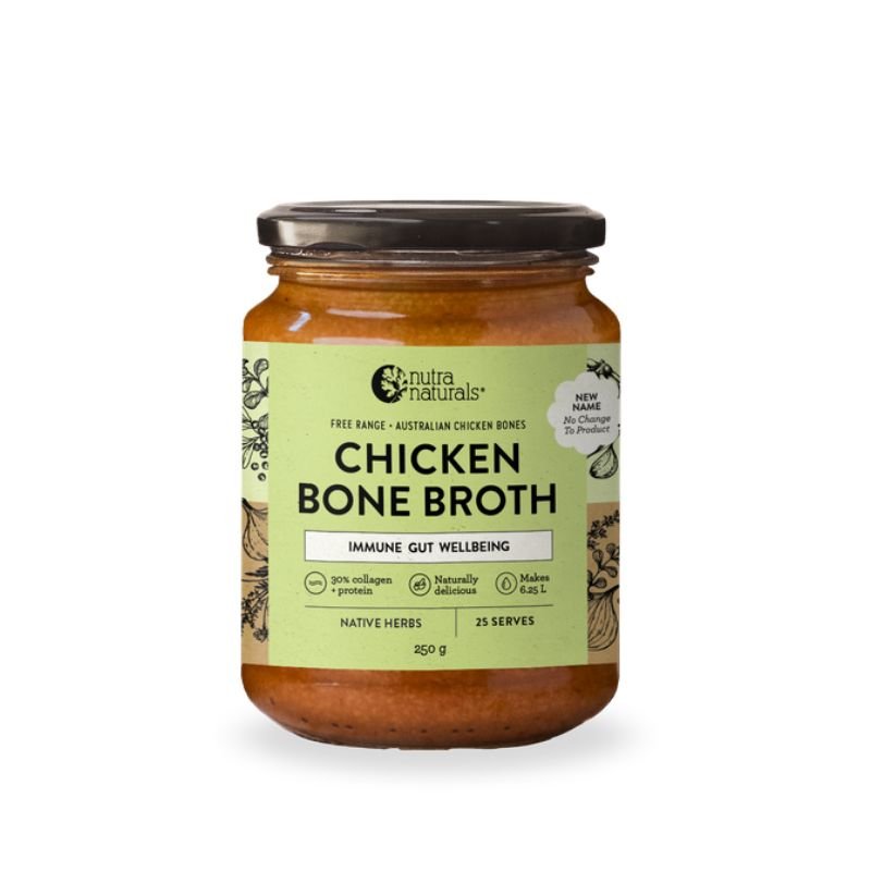 Chicken Bone Broth Concentrate Native Herbs 250g | WholeLife