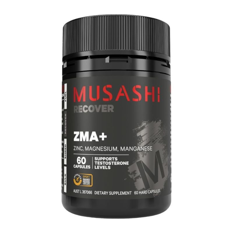 ZMA Plus 60 capsules | WholeLife