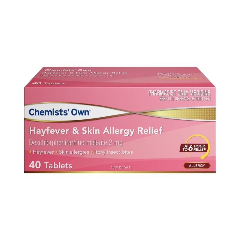 Hayfever & Skin Allergy Relief 40 Tablets | WholeLife