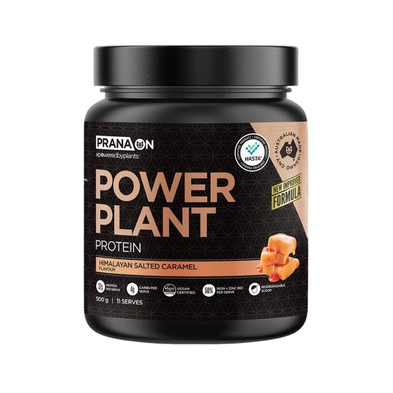 Power Plant Protein Himalayan Salted Caramel 500g | WholeLife