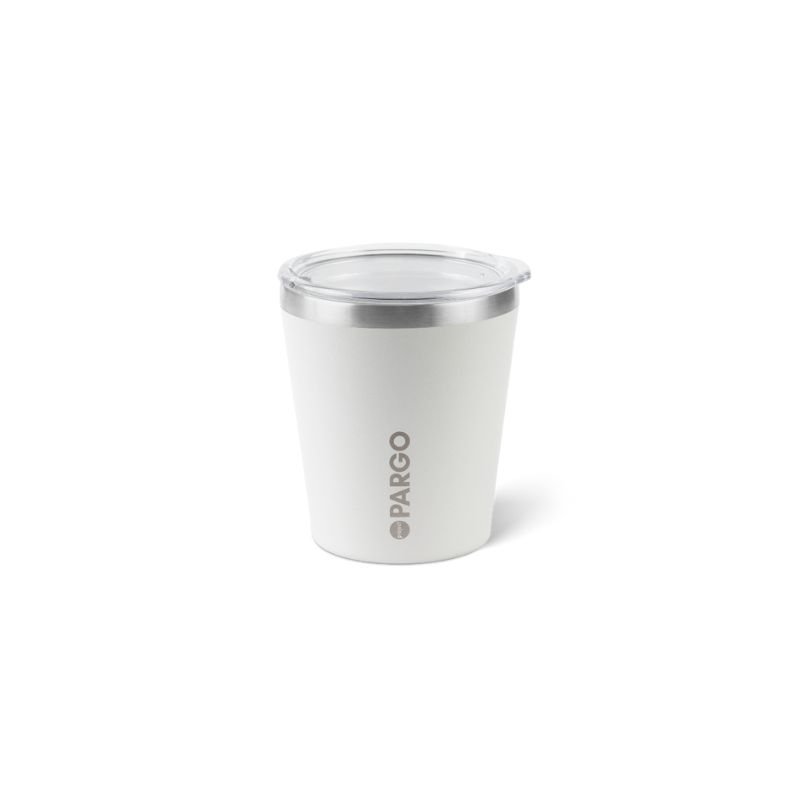 Insulated Coffee Cup 8oz Bone White | WholeLife