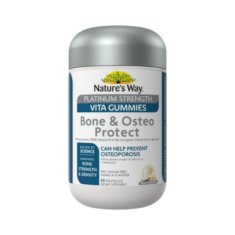 Platinum Strength Vita Gummies Bone & Osteo Protect 60 Pastilles ...