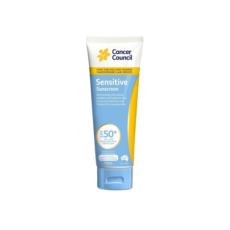 Sensitive SPF50+ Sunscreen 110mL | WholeLife