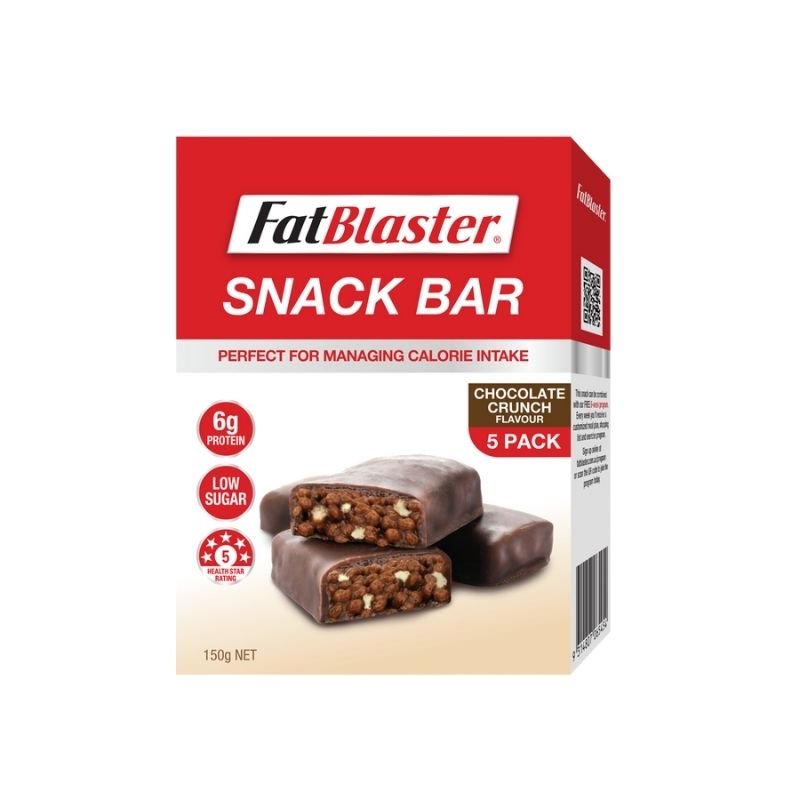 VLCD Snack Bar Chocolate Crunch 5x30g Pack | WholeLife
